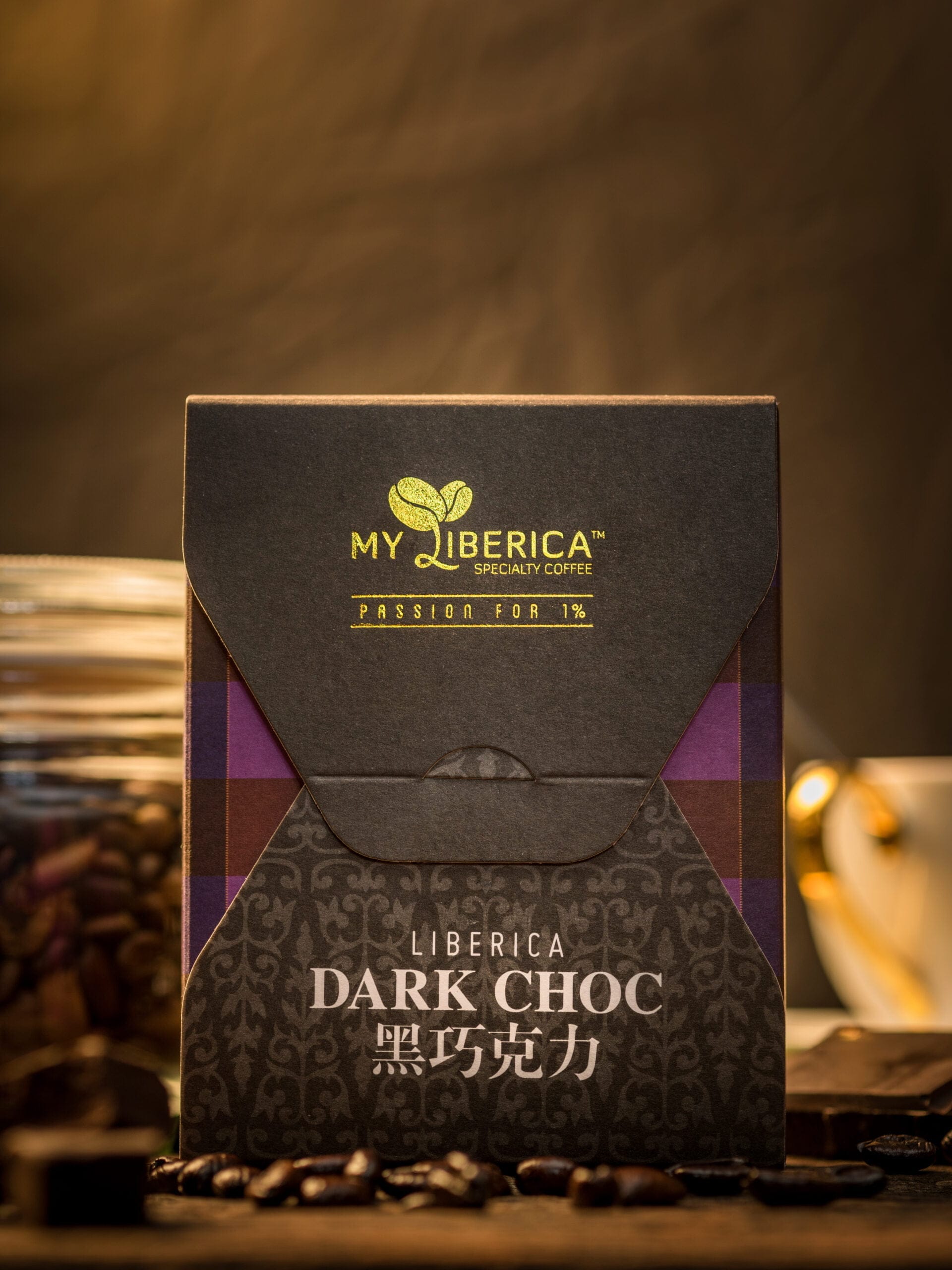 Drip Pack - Dark Choc - MY LIBERICA Coffee
